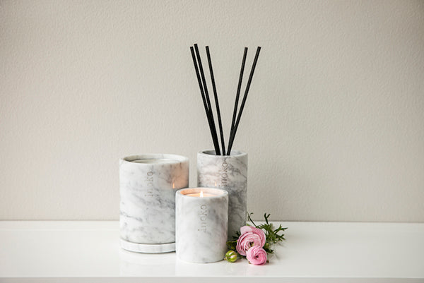 Marble Candle Vessel Small – Bibilo